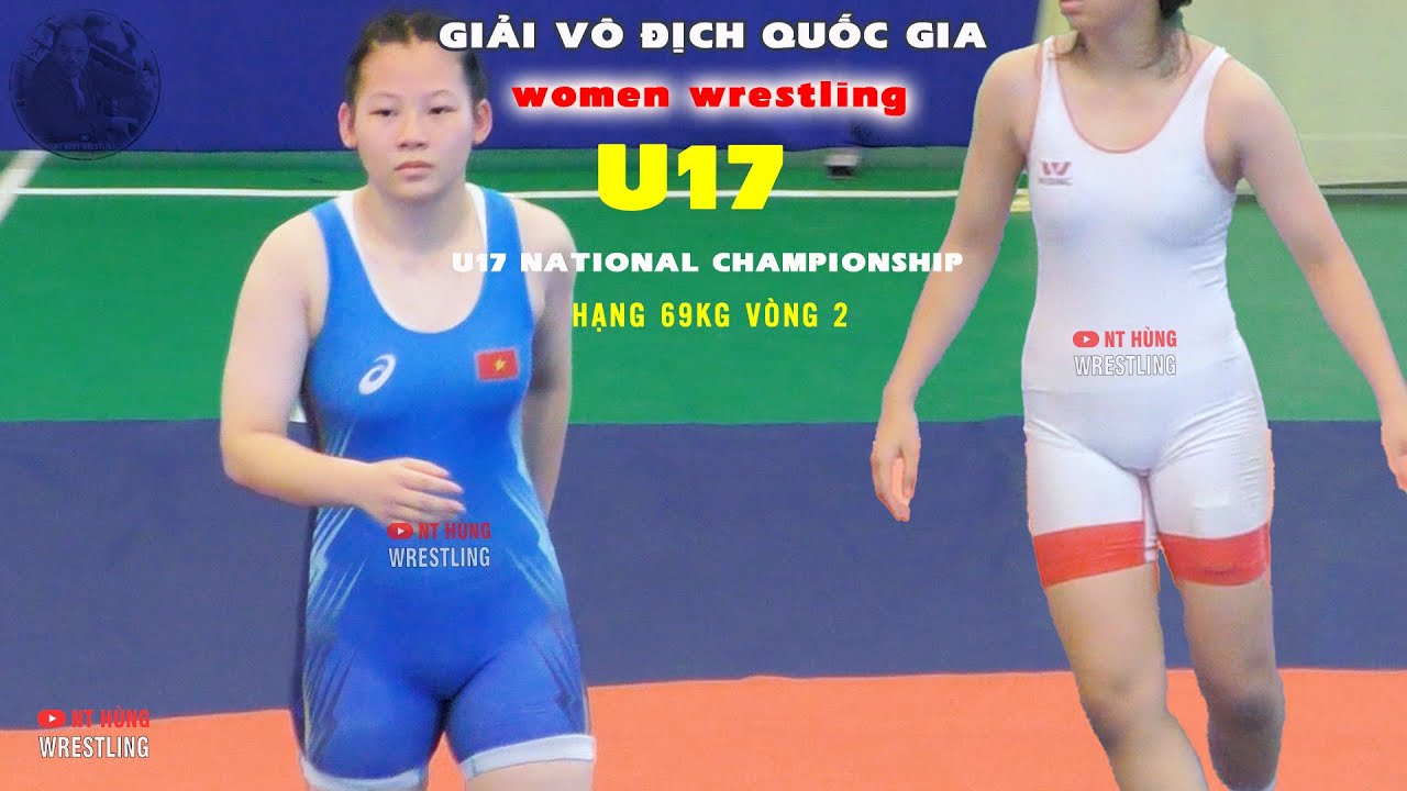 ️ Vật nữ trẻ Tuyên Quang - Trận 61, 62 - hạng 69 kg. Vòng 2 . women ...