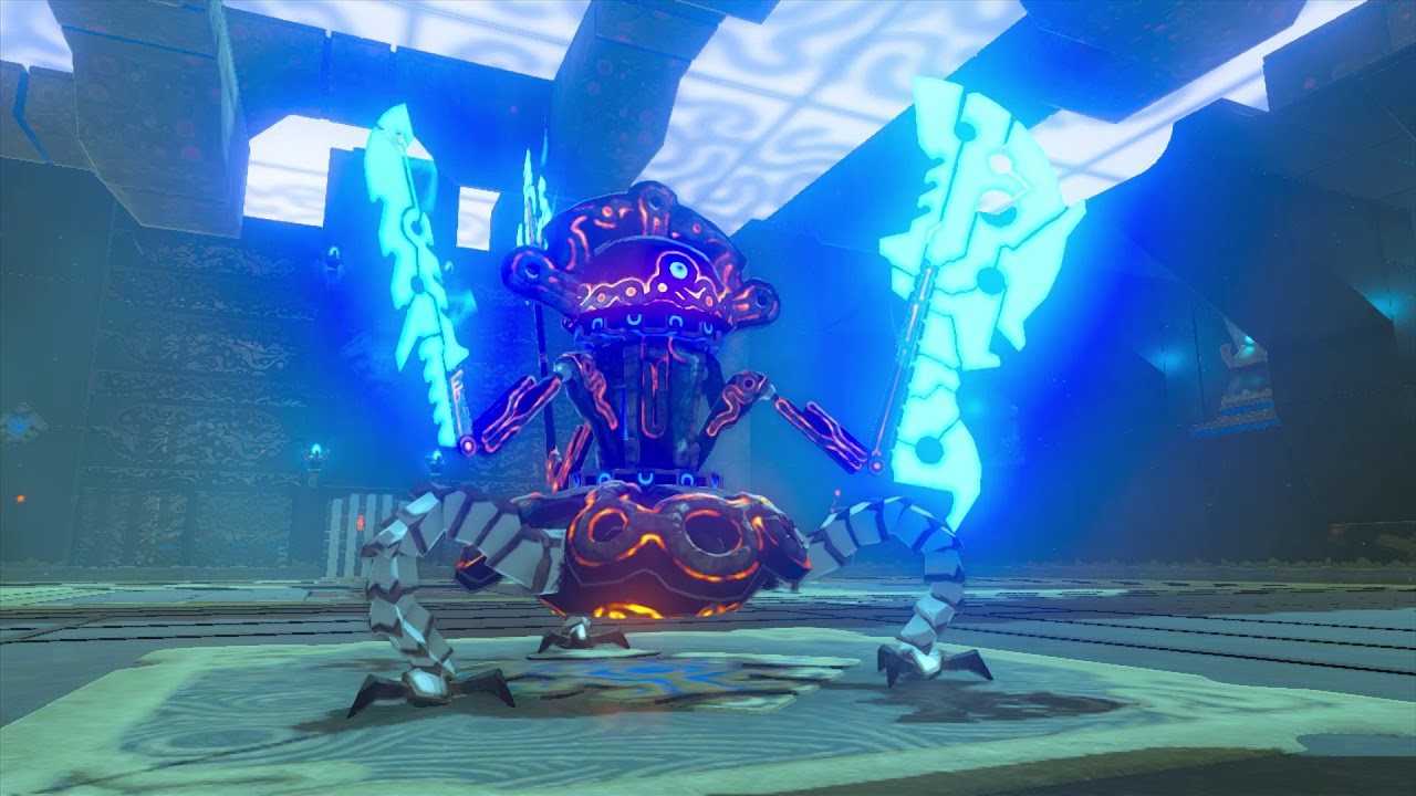 The Legend of Zelda: Breath of the Wild Boss # 115: Guardian Scout IV ...