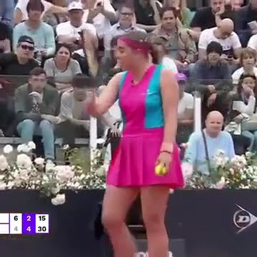 Angry Jelena Ostapenko is not happy with Refree | Italian Open | WTA ...