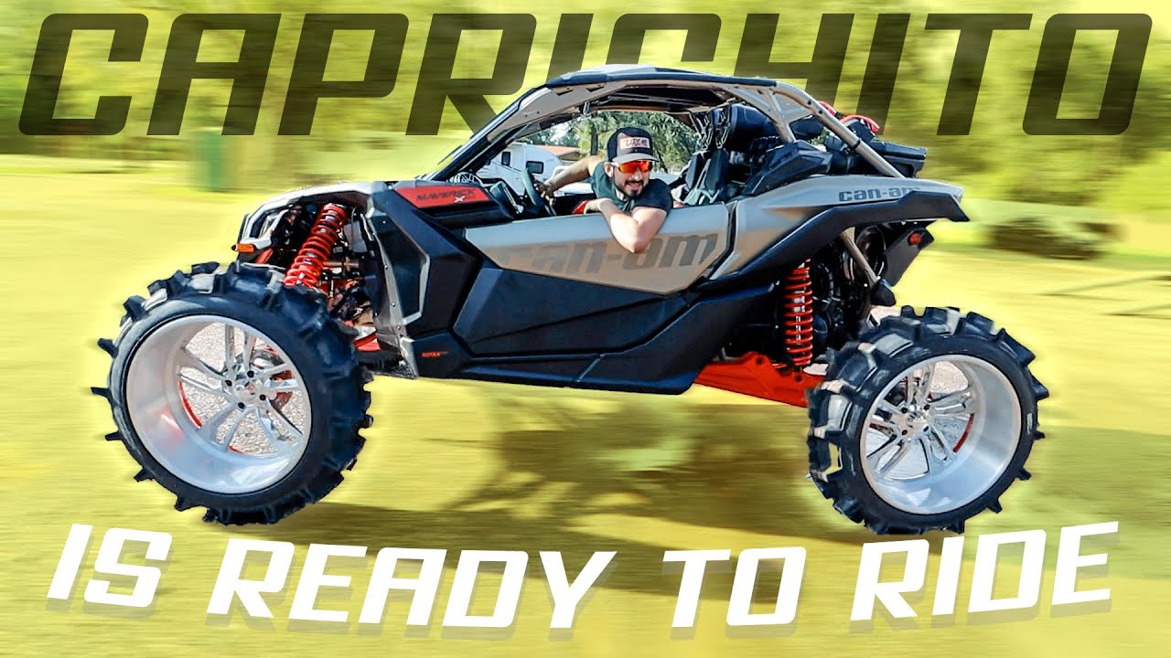 My Canam is out and ready to ride! - YouTube