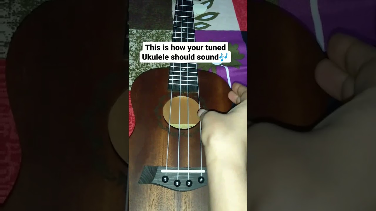 This is how your tuned Ukulele should sound 🎶/ tuned Ukulele sound ...