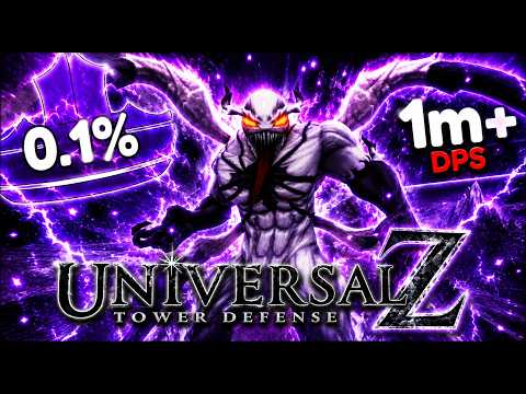 Getting the 0.1% RULER SHINY VENOM In Universal Tower Defense Z!