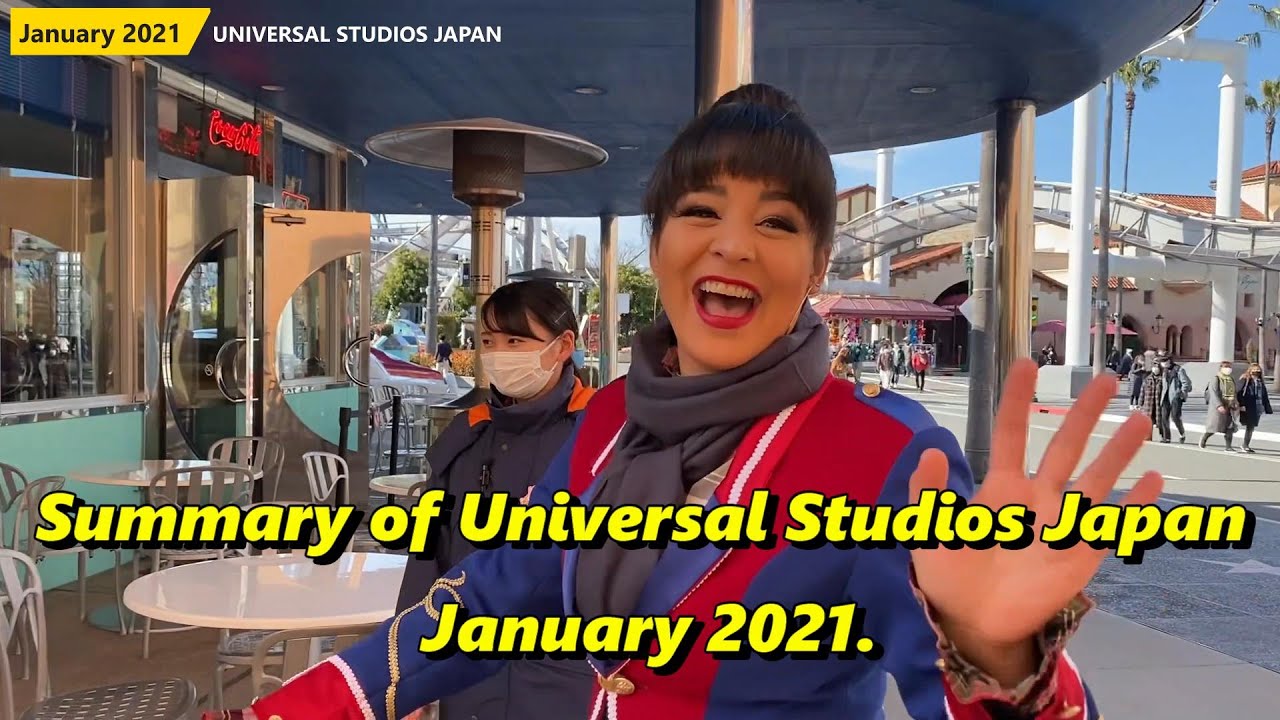 【USJ 20周年】ユニバーサル・スタジオ・ジャパン 2021年1月度まとめ / Summary of Universal Studios Japan January 2021. - YouTube