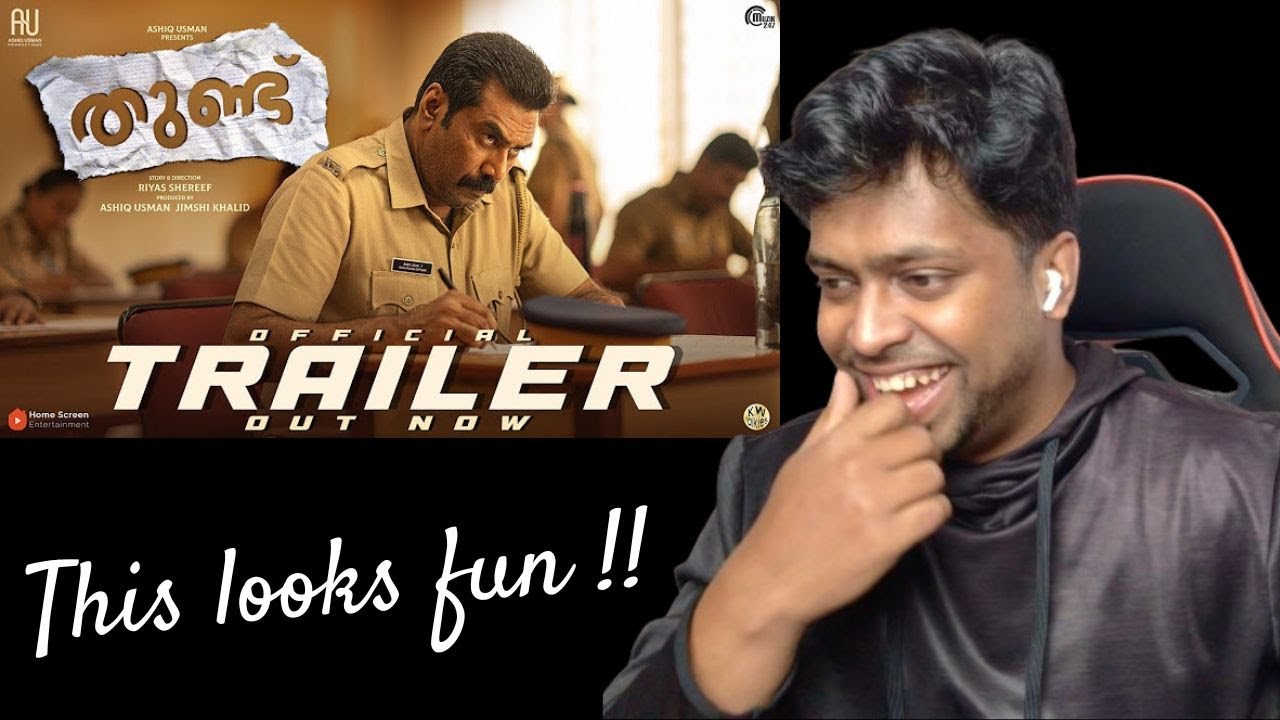 Thundu - Official Trailer Reaction | Biju Menon | Riyas Shereef | Gopi ...
