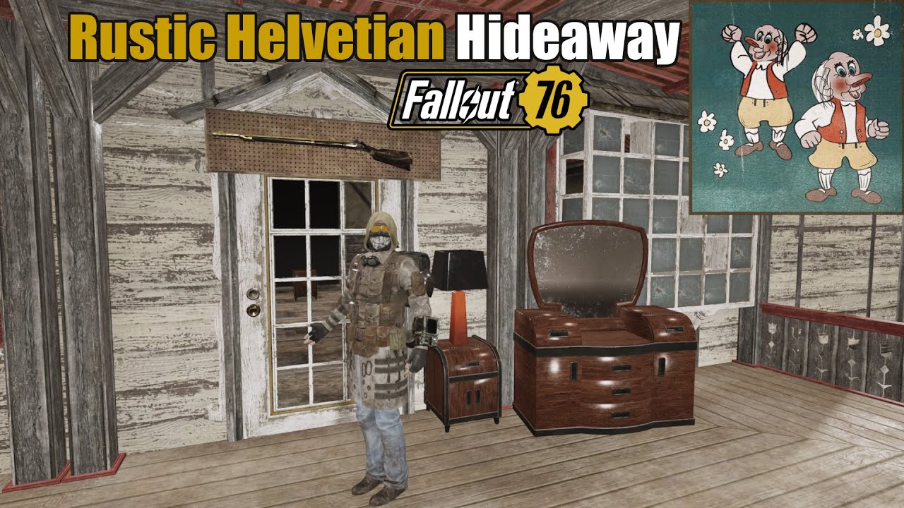Rustic Helvetian Hideaway Bundle - Fallout 76 Showcase - YouTube