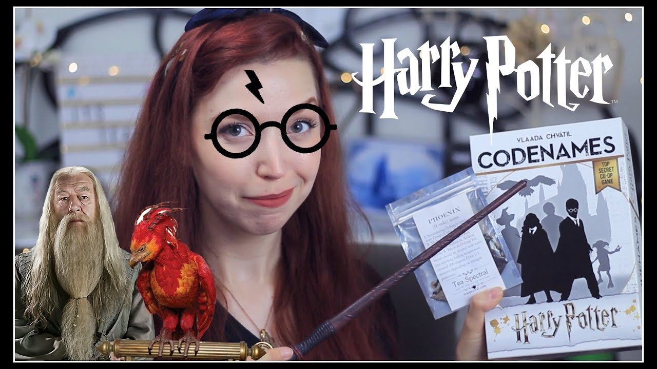 CALLING HARRY POTTER NERDS! Codenames & Phoenix Tea Party - YouTube