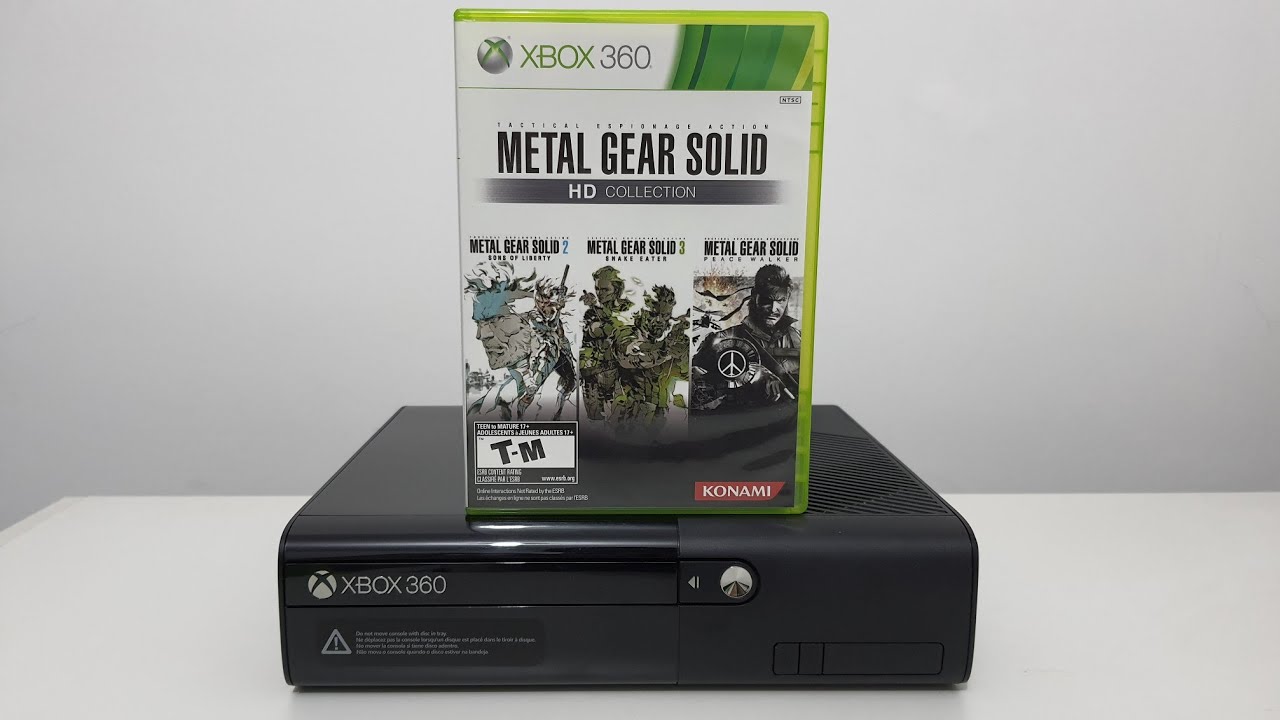 Metal Gear Solid HD Collection - Xbox 360 - Unboxing - YouTube