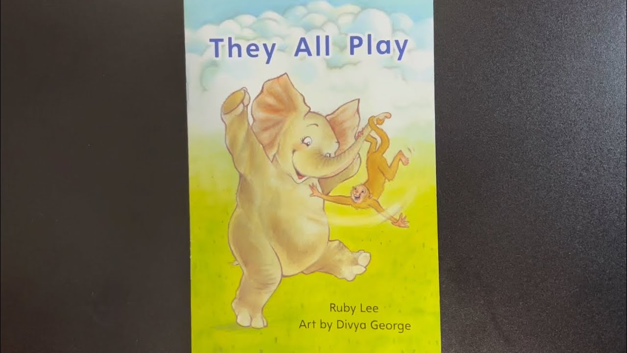 They All Play | By Ruby Lee | Art by Divya George | Children’s Book ...