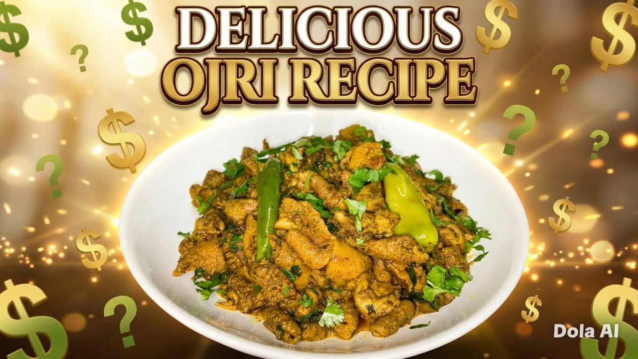 Spicy Lamb Ojri Recipe 🔥 | Traditional Street Style Offal Curry | Full ...