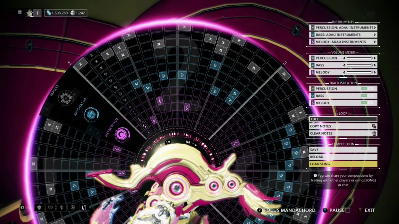 Warframe - Octavia song [6] (all ADAU instruments) - YouTube