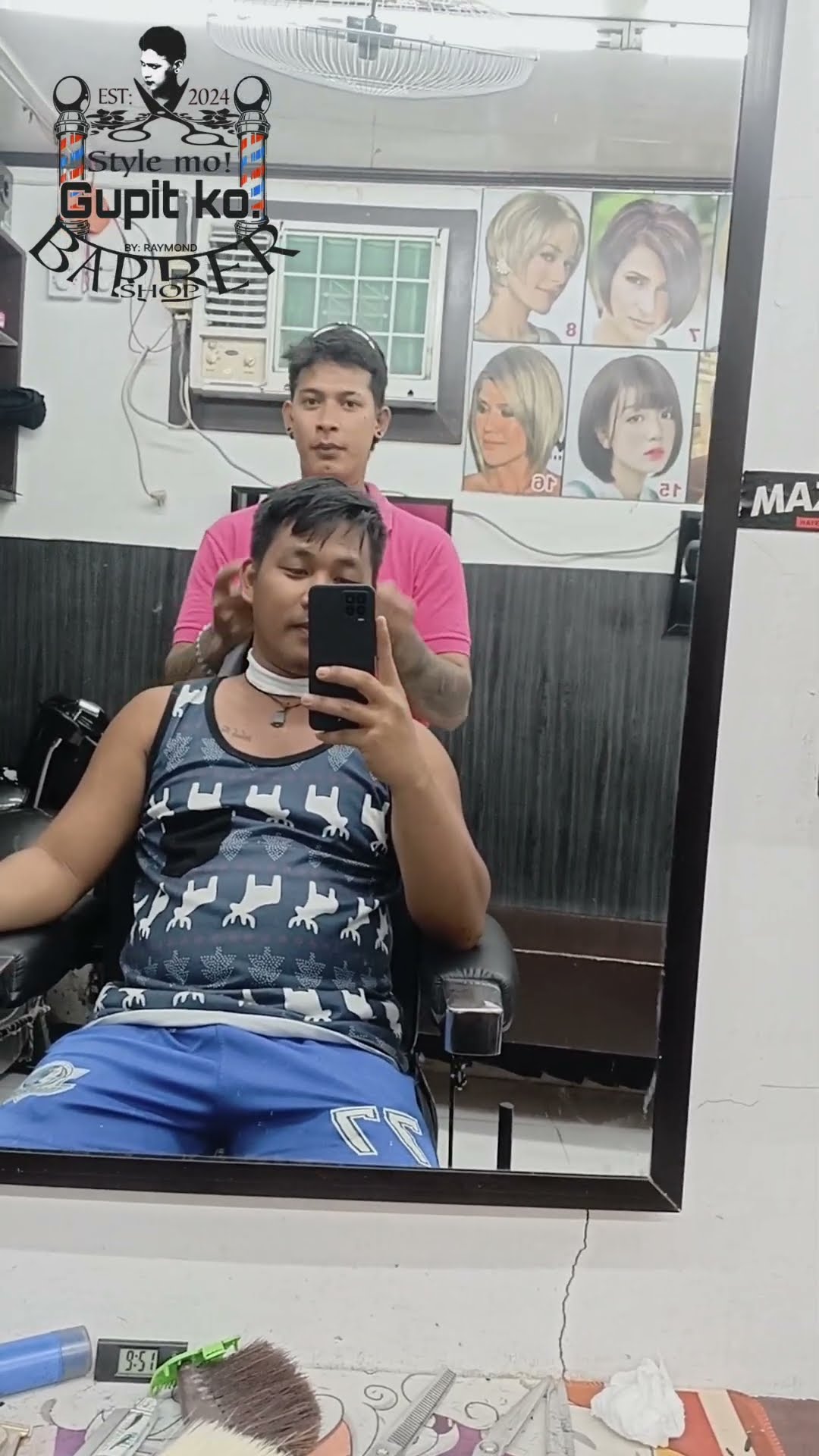 Style mo gupit ko💈 #barber #hairstyle #barbershop - YouTube