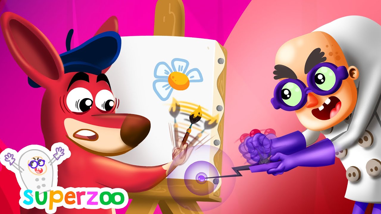 NEW! Help Kangu win the Superzoo Drawing Contest - YouTube