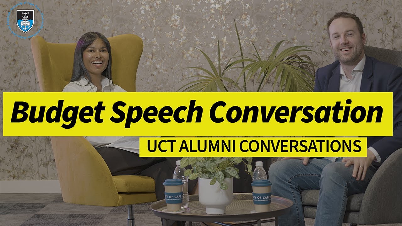 UCT Alumni Conversations | SA Budget Speech | Iman Domingo in ...