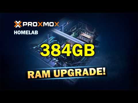 Upgrading My Proxmox Server to 384GB RAM - Memory Upgrade & Benchmarks
