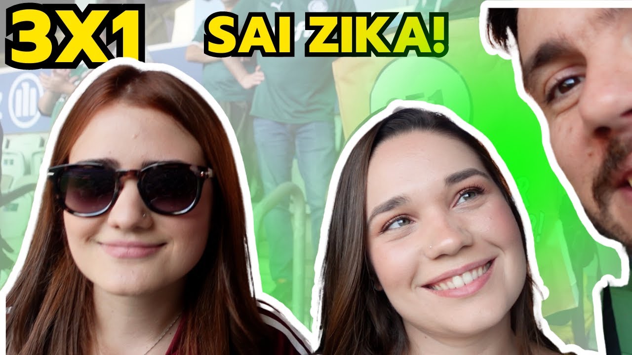 #VLOG PALMEIRAS 3 X 1 FORTALEZA - XO ZIKA! - YouTube