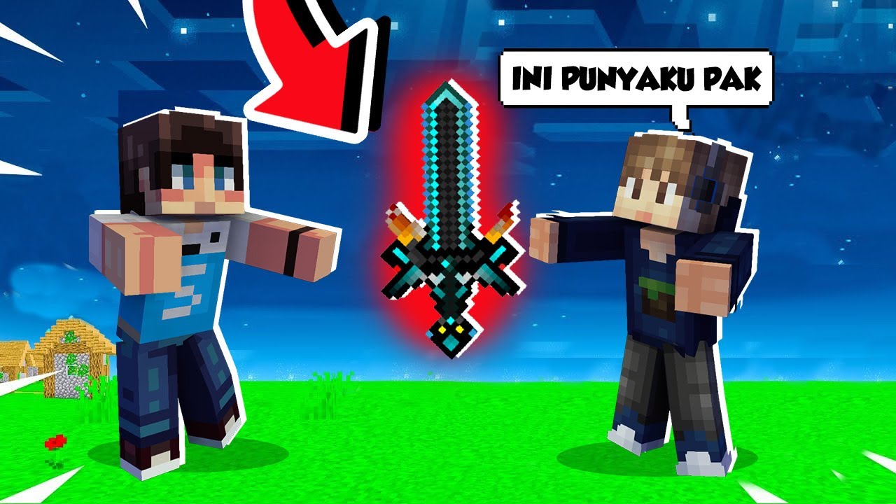 DUO KOCAK ADU KUAT DI MOB SIMULATOR DI MINECRAFT!!! - YouTube