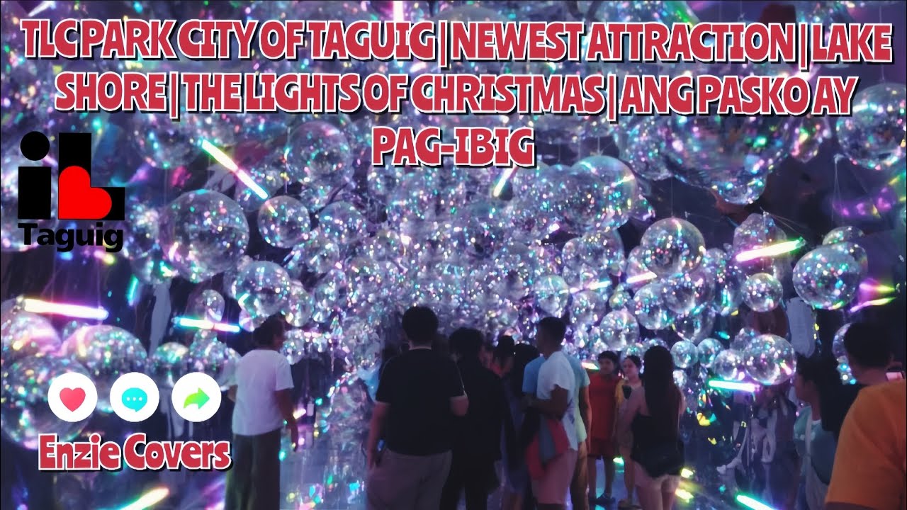 🇵🇭TLC Park City of Taguig | newest attraction @ lake shore | the lights ...
