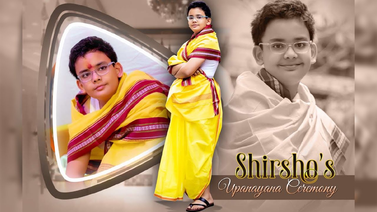 Best Upanayana Ceremony Cinematic Teaser || Shirsho's Upanayan ...