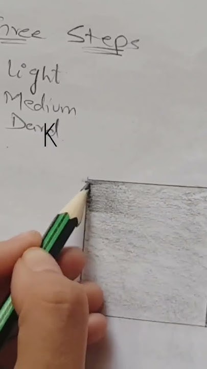 Pencil Shading Step by step for Beginners #drawing #pencilart #art # ...