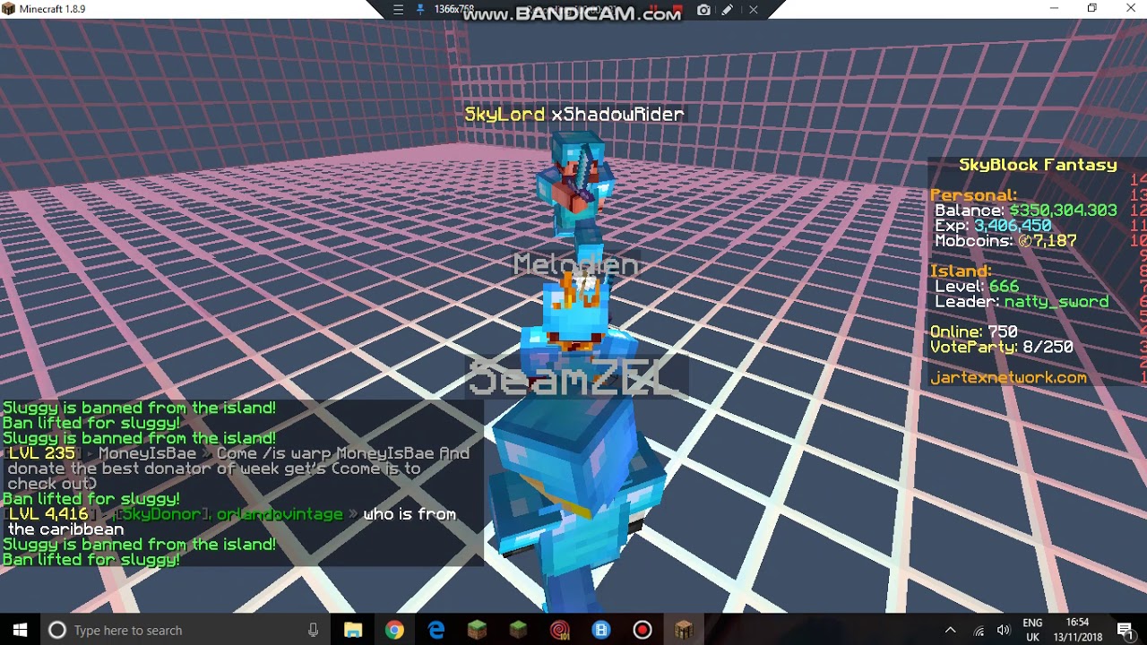 JartexNetwork SkyBlock / AntiKnockBack / Melodien - YouTube