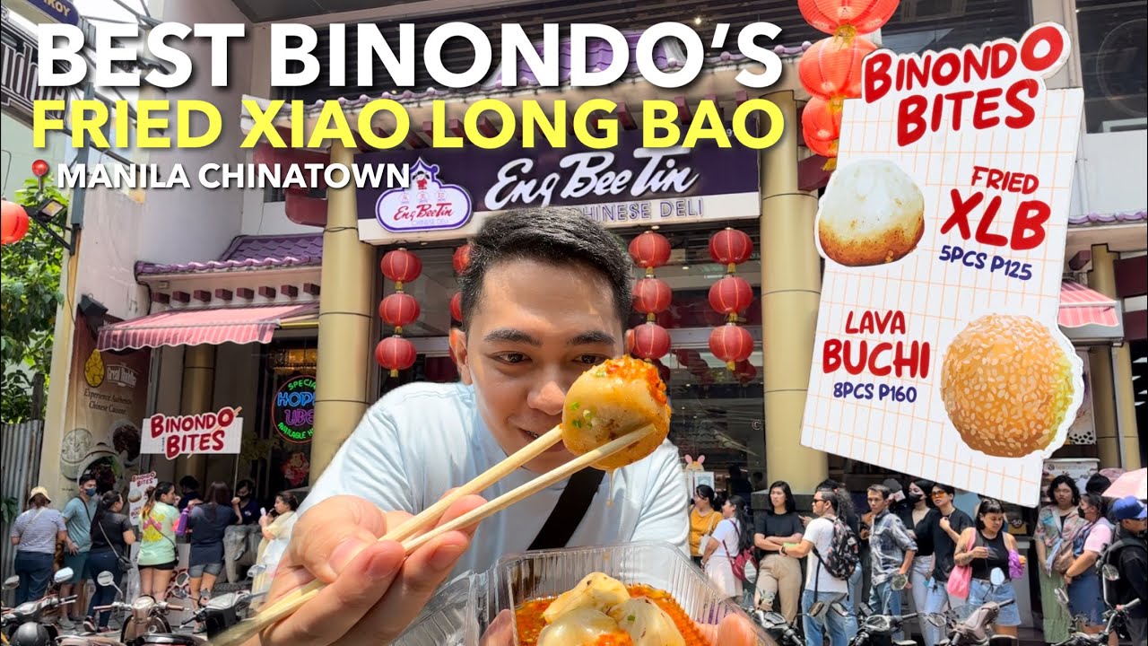 BINONDO CHINATOWN | BEST FRIED XIAO LONG BAO AT LAVA BUCHI | ENG BEE ...