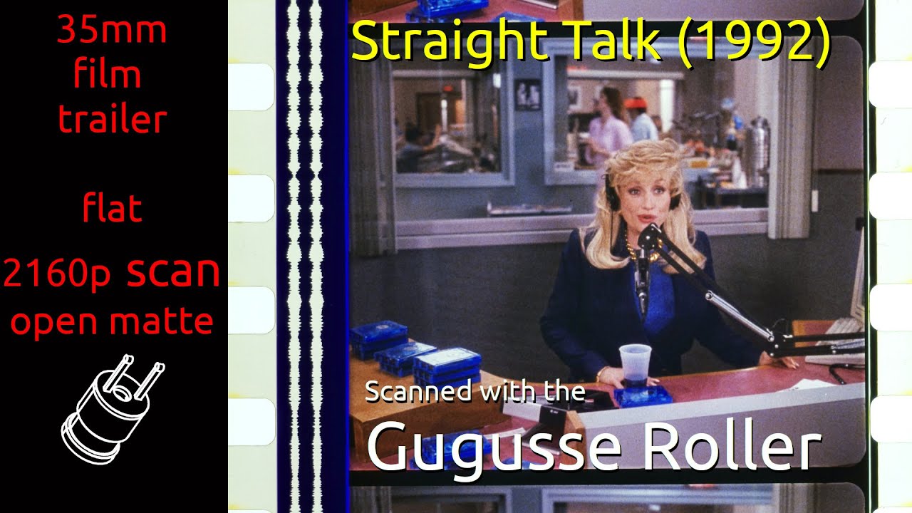 Straight Talk (1992) 35mm film trailer, flat open matte, 2160p - YouTube