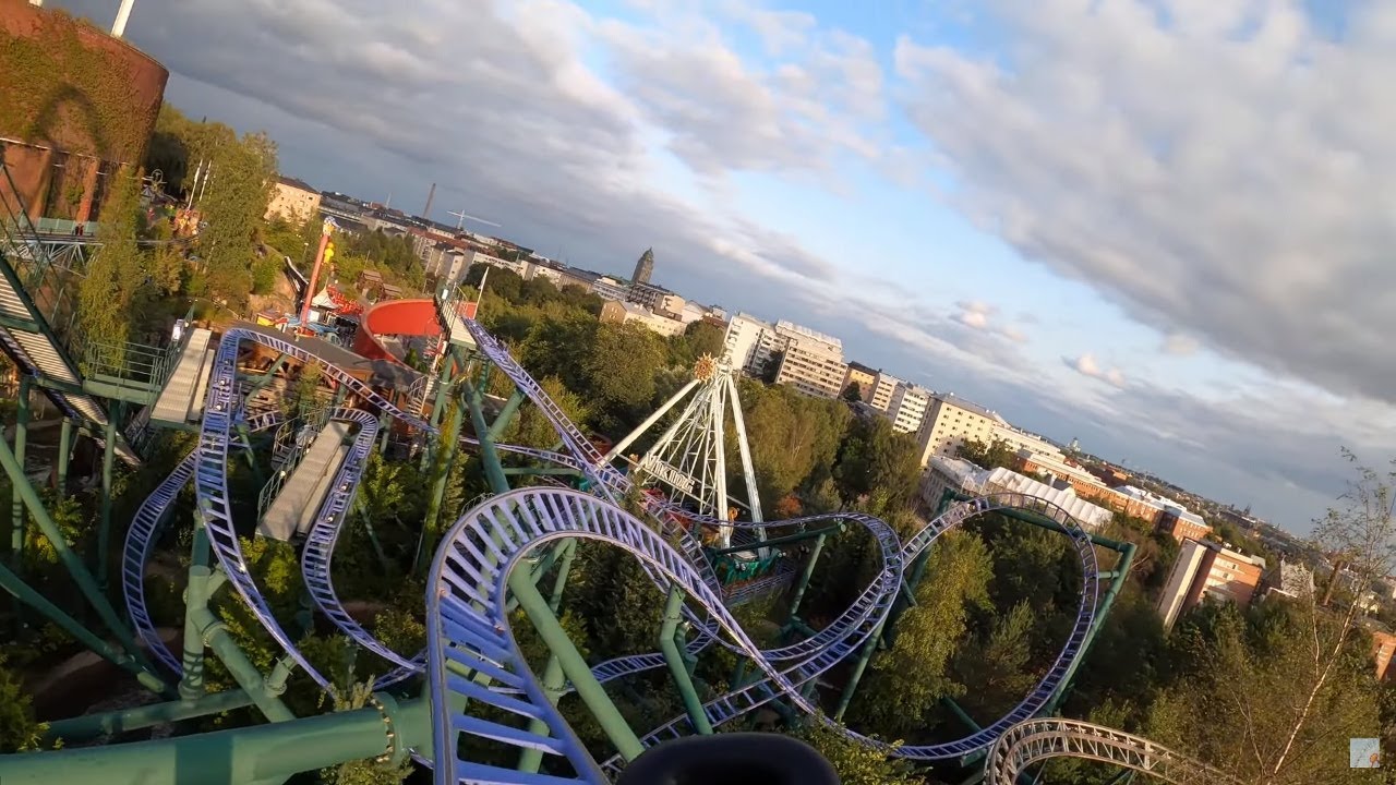 Salama (Maurer | Spinning Coaster) On Ride POV - Linnanmäki - YouTube