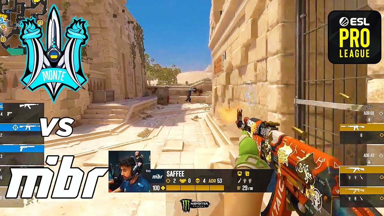 Monte vs MIBR - HIGHLIGHTS - ESL Pro League S18 l CSGO - YouTube