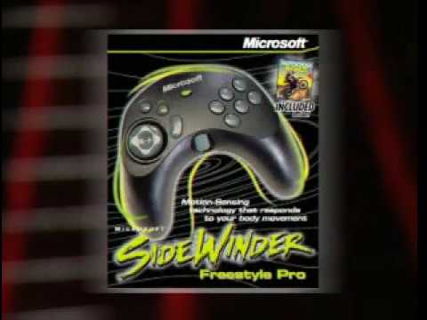 Microsoft Sidewinder Freestyle motion controller (1998) - YouTube