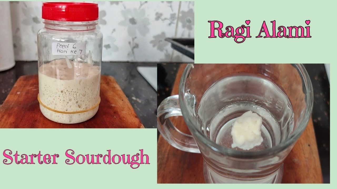 Part 1 : Cara membuat starter Sourdough, ragi alami - YouTube