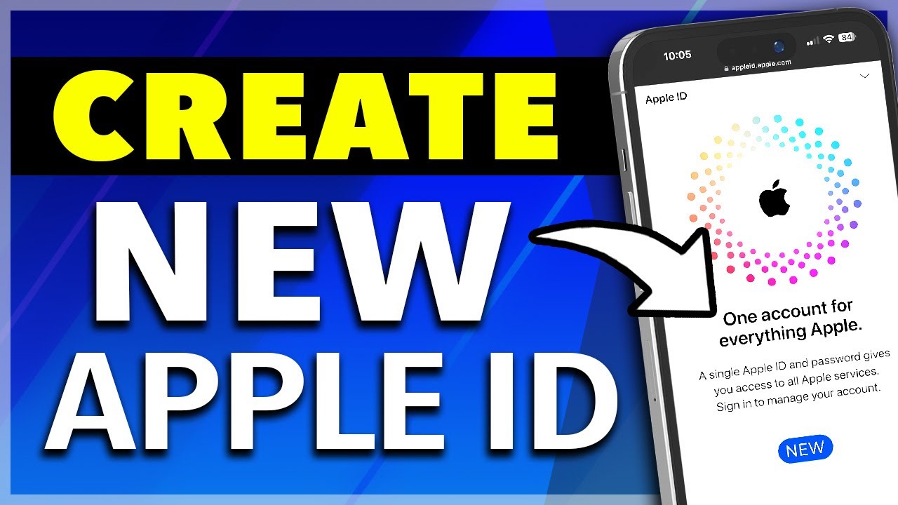 How To Create A New Apple ID on iPhone - YouTube