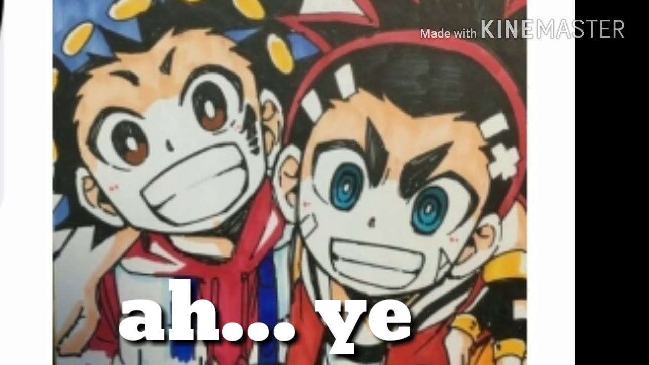 aiga and valt= best friend? (beyblade) - YouTube