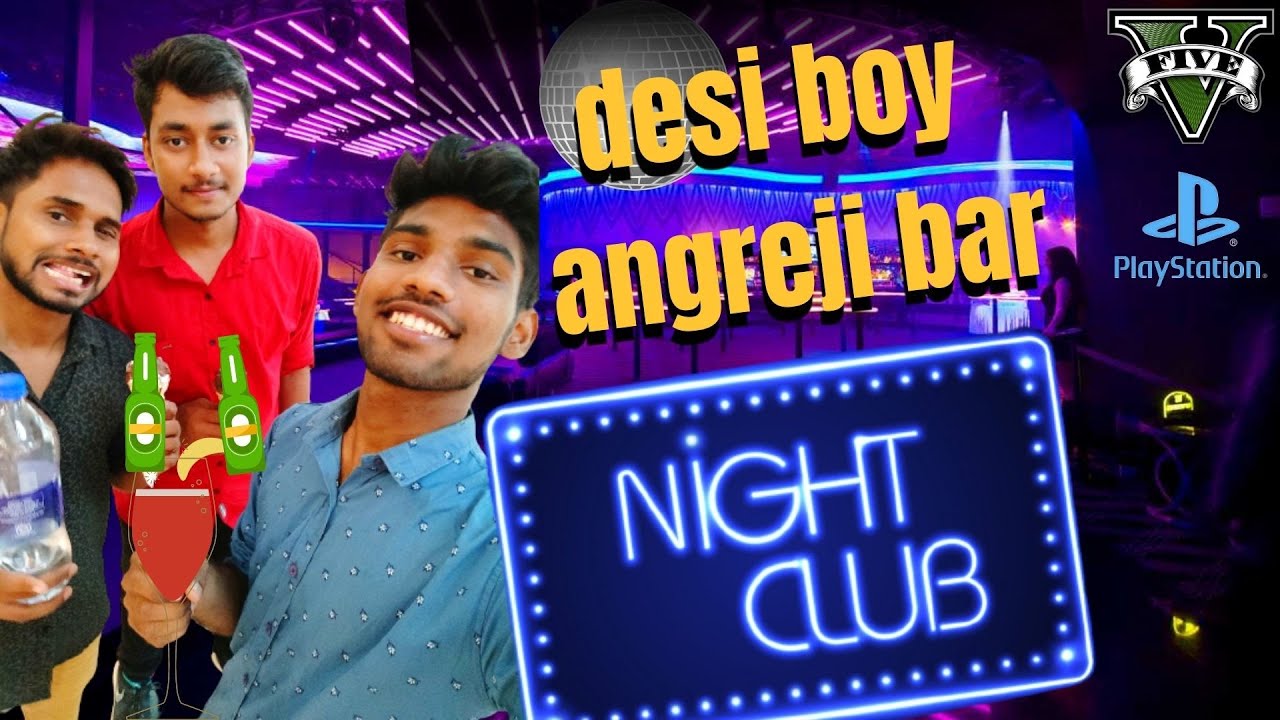 Desi Boys In Angreji Club First Time | GTA 5 Online | #gta5 #zebrotron ...