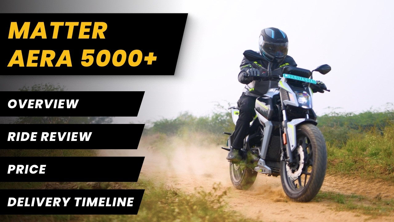 Detailed Review: MATTER AERA 5000 & 5000+ Electric Bikes – Price, Range ...