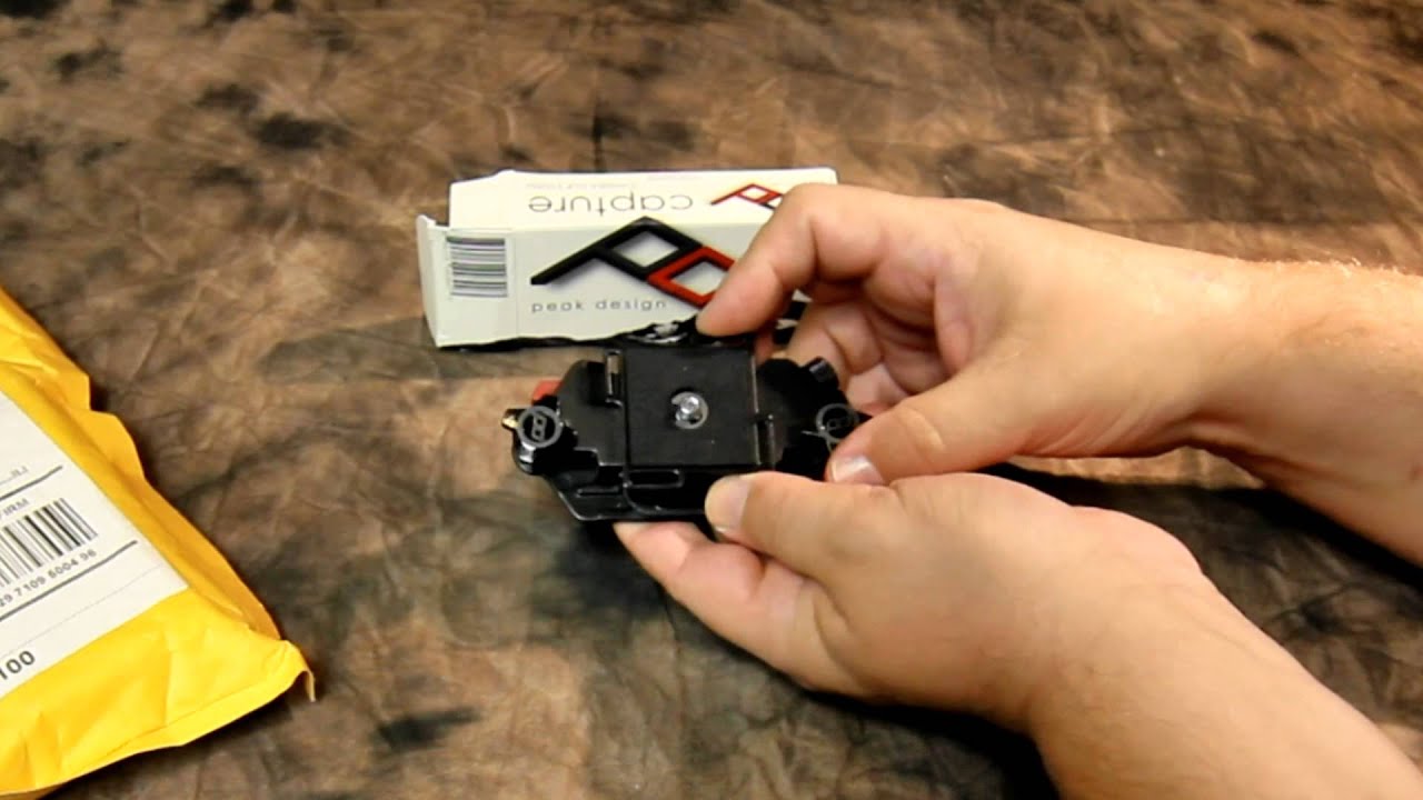Peak Design "Capture" Camera Clip System - YouTube