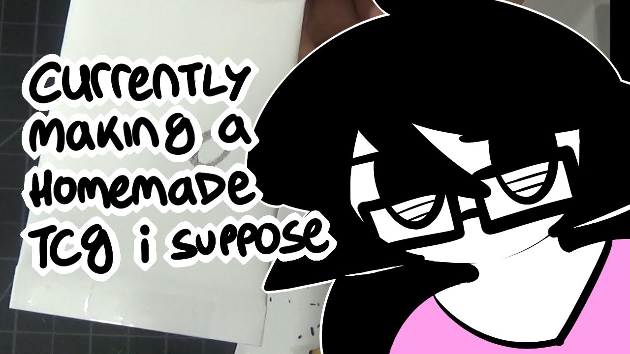 Opening a booster pack of my homemade tcg - YouTube