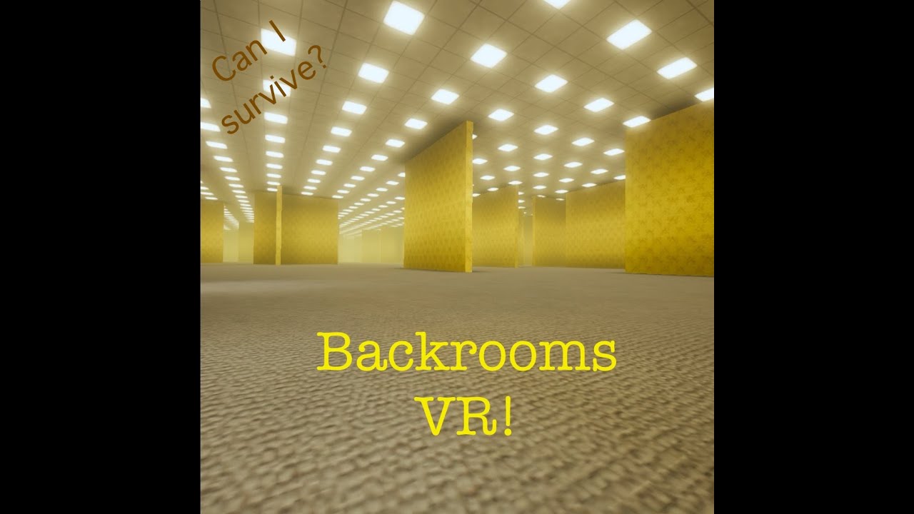 Backrooms VR . . . . - YouTube