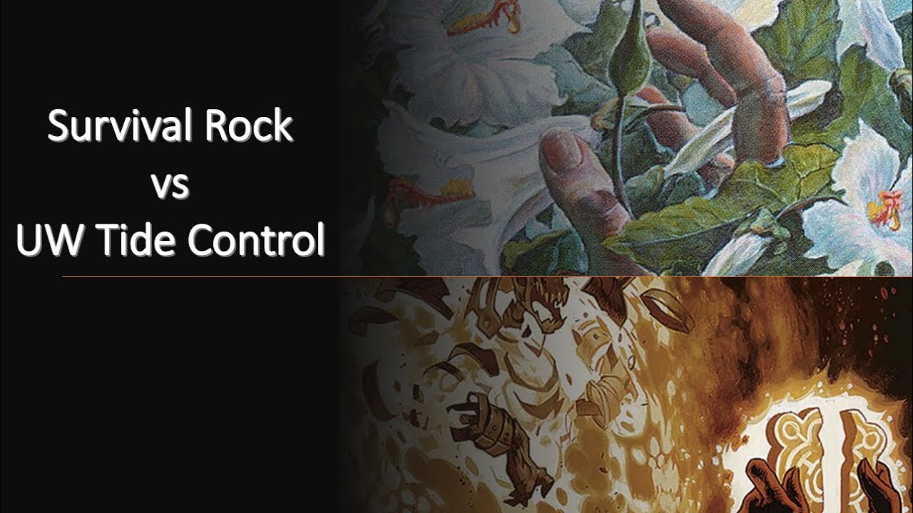 Premodern February Challenge Round 3 - Survival Rock vs UW Tide Control ...