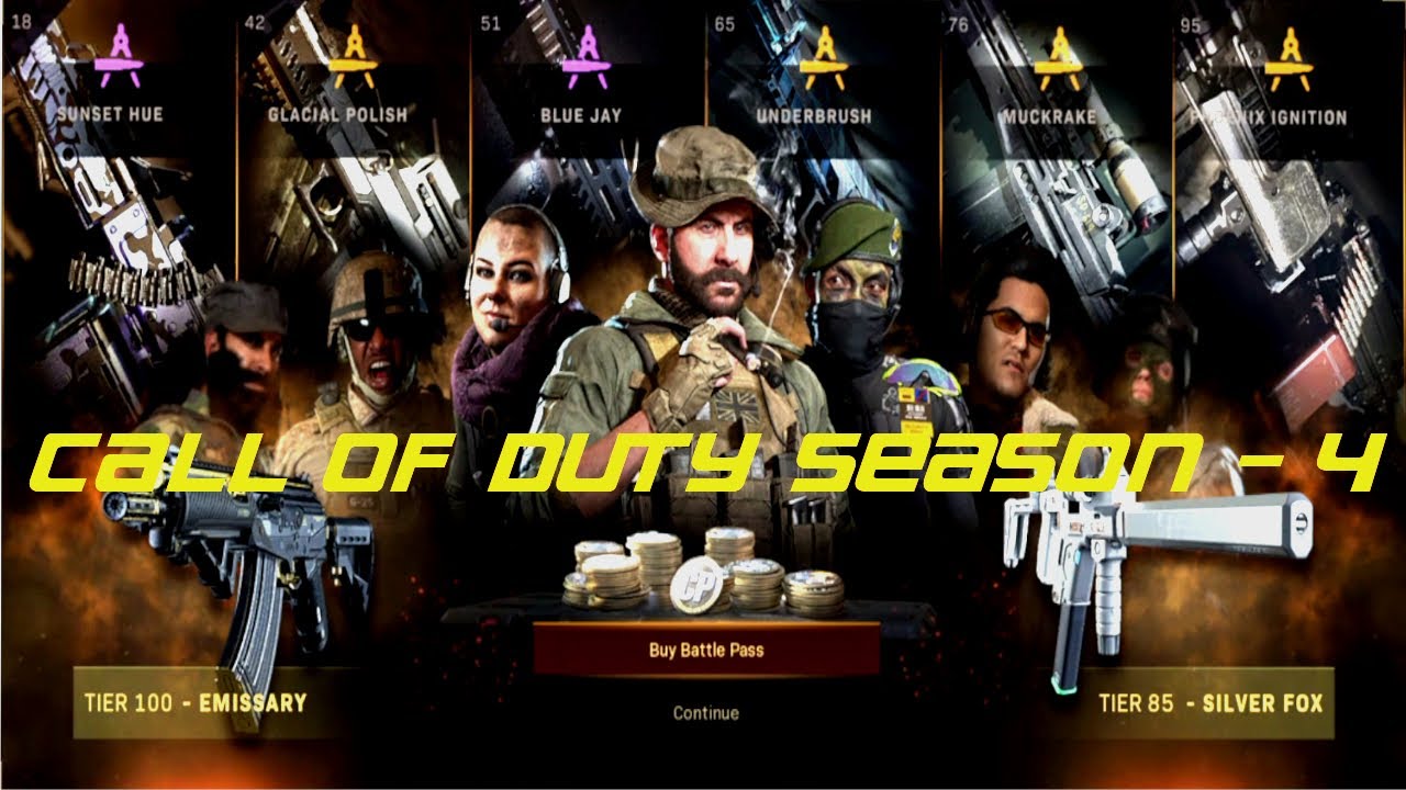 COD Warzone Season 4 Trailer & Battle Pass Review - YouTube