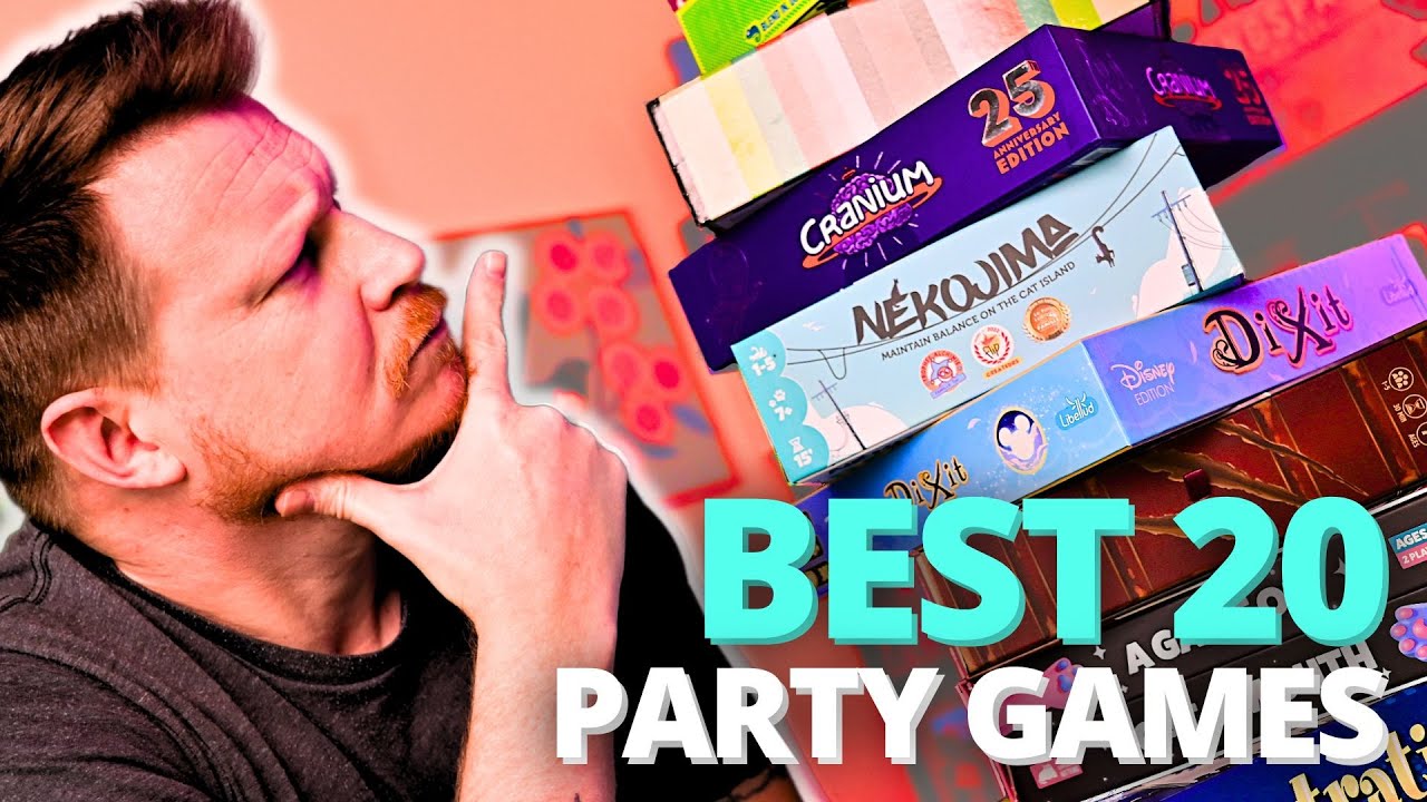 Top 20 Fun-Filled PARTY GAMES to Boost Your Next GAMES NIGHT! - YouTube