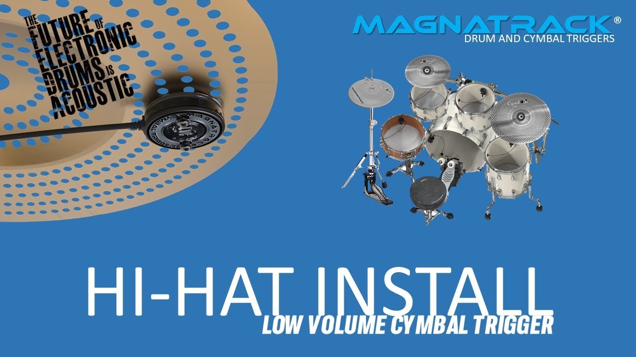 Low Volume Trigger Installation - Hi-Hat - YouTube