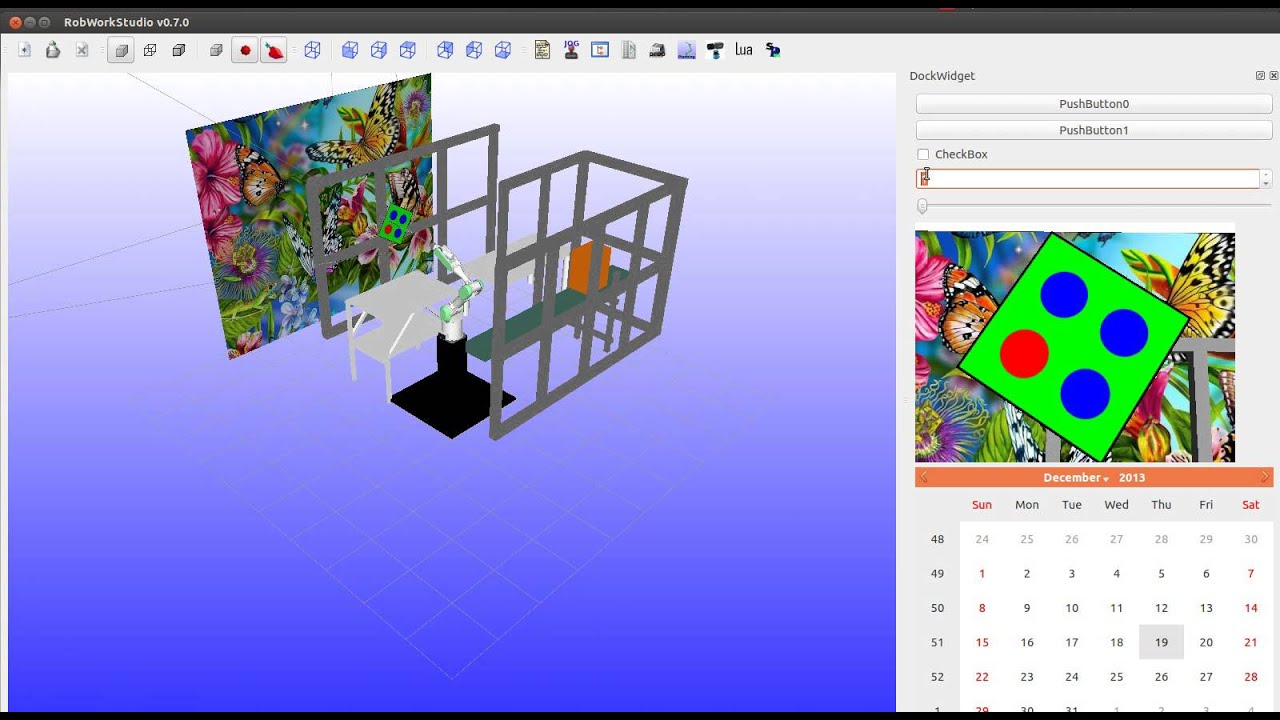 Tracking a marker using 1 point. - YouTube