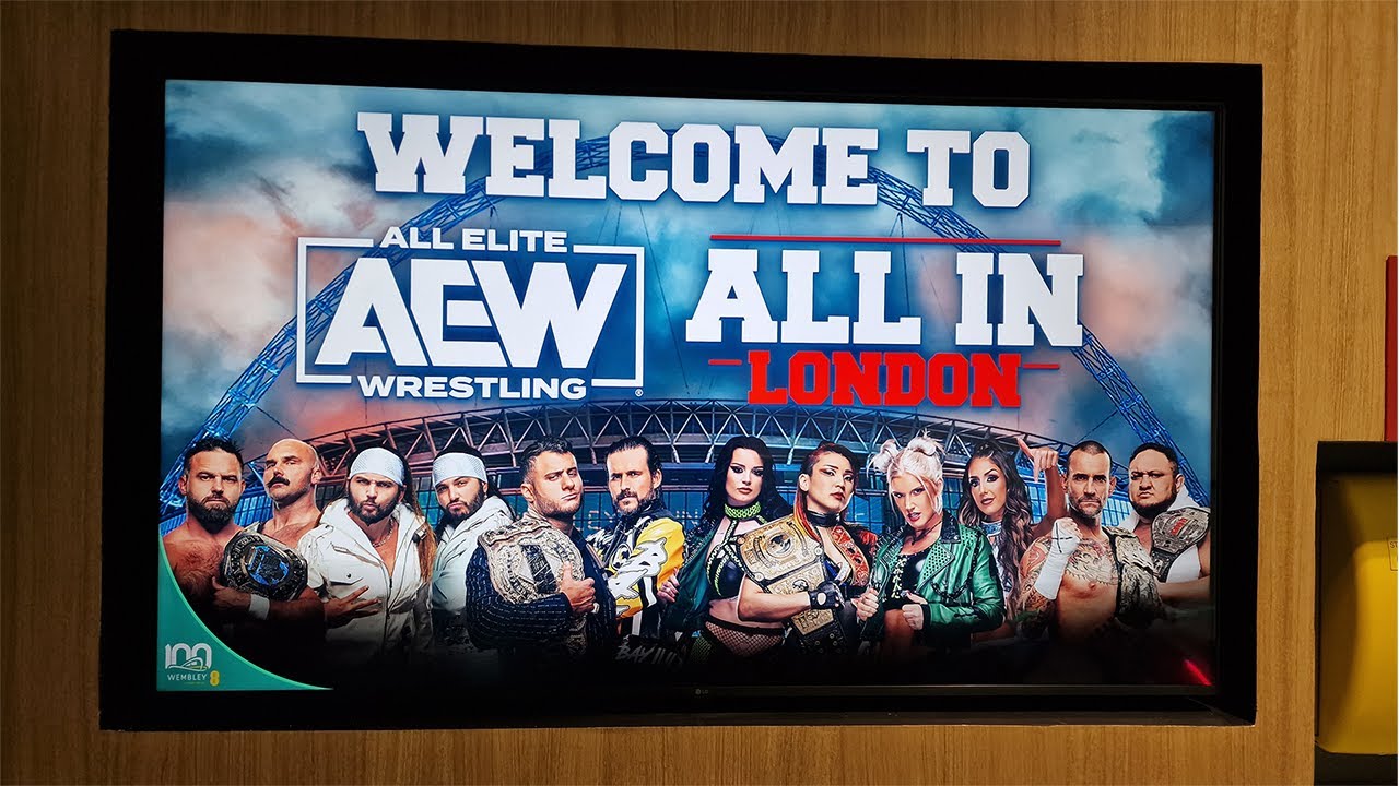 THE BEST BIRTHDAY GIFT EVER || All in 2023 AEW - YouTube