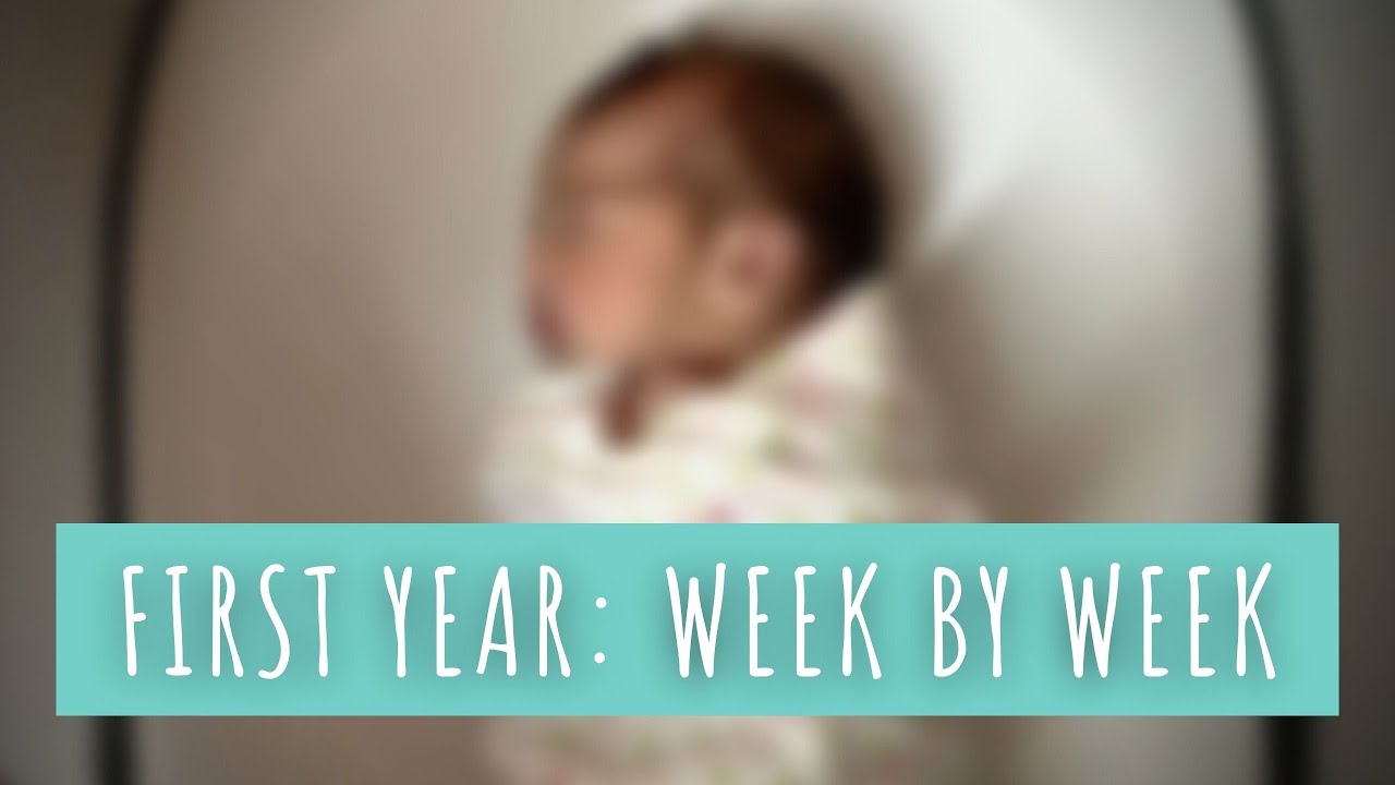 Baby's First Year: Week by Week in Photos - YouTube