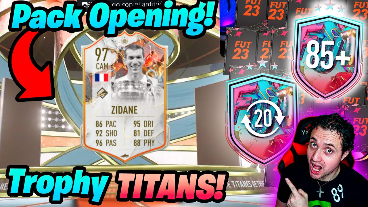 📢Trophy TITANS Pack OPENING ¿Vale la PENA Abrir SOBRES HOY? FIFA 23 ...