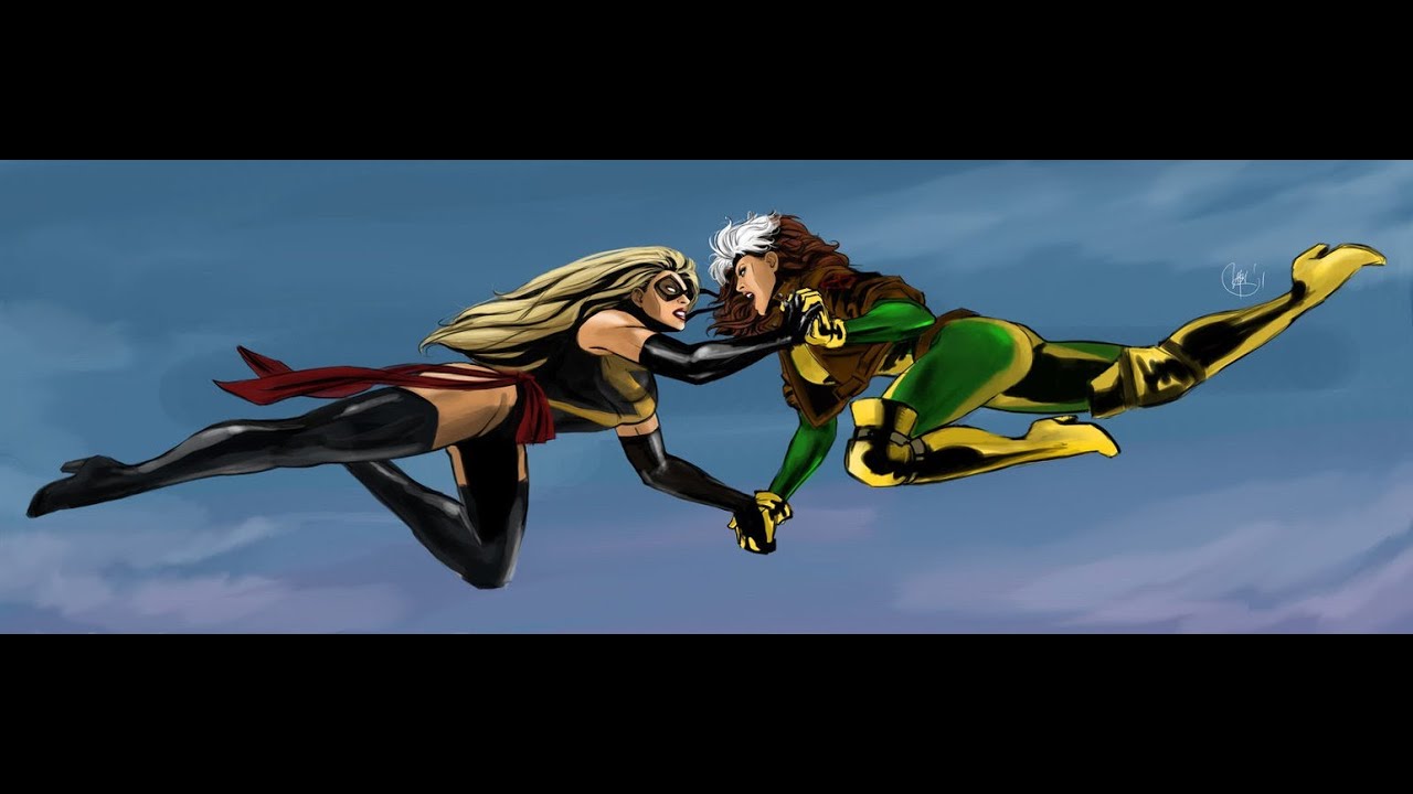 rogue vs ms. marvel - YouTube