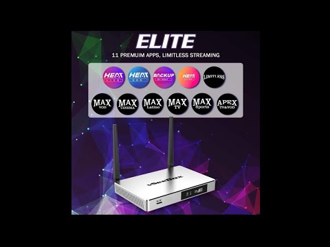 VSEEBOX ELITE fully loaded device newest device out on market - YouTube