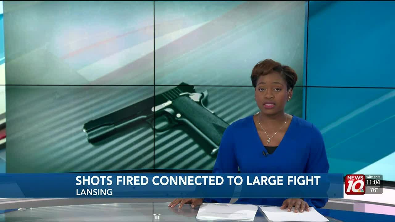 Large fight connected to shots fired incident in downtown Lansing - YouTube