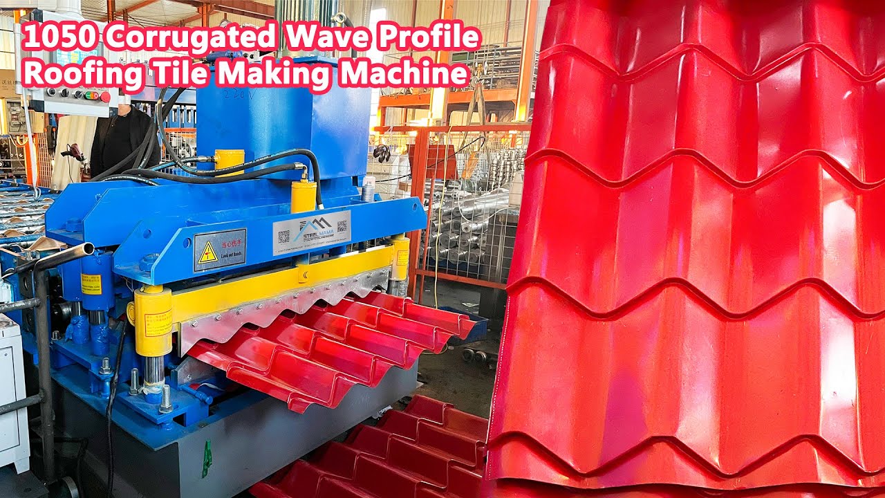 Galvanized steel roofing step tile machine | Metal roof tile roll ...
