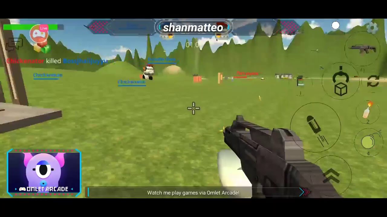 Watch me stream Chicken Gun on Omlet Arcade! - YouTube